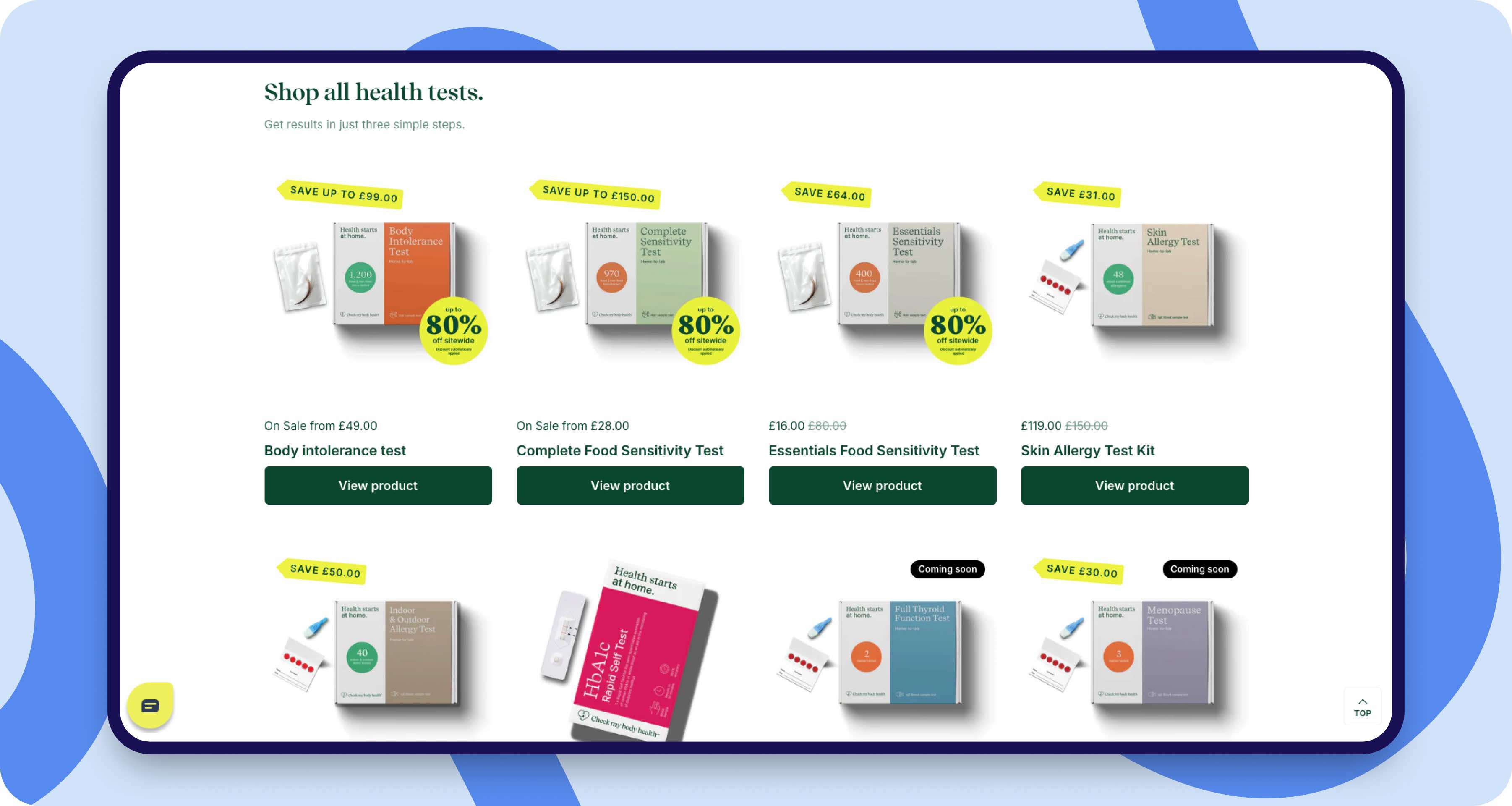 TOL.Inc :: Global Health Tests